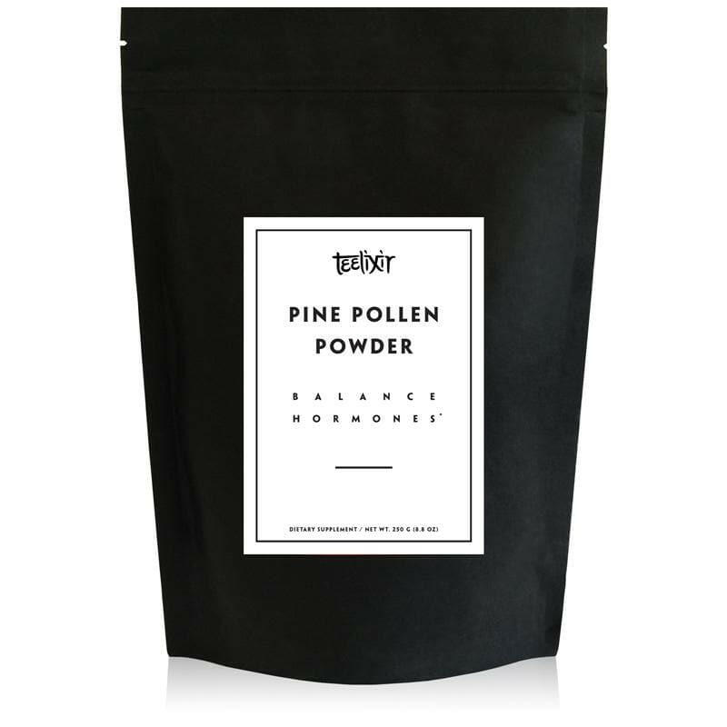 Teelixir Pine Pollen Powder | Natural Vitality and Hormonal Balance