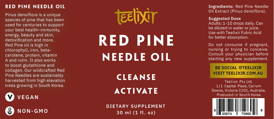 Shop Korean Red Pine Needle Oil in Australia | Teelixir.com