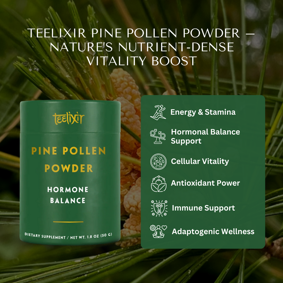 Pine Pollen Powder Australia | Cracked Cell Wall | Teelixir – Teelixir ...