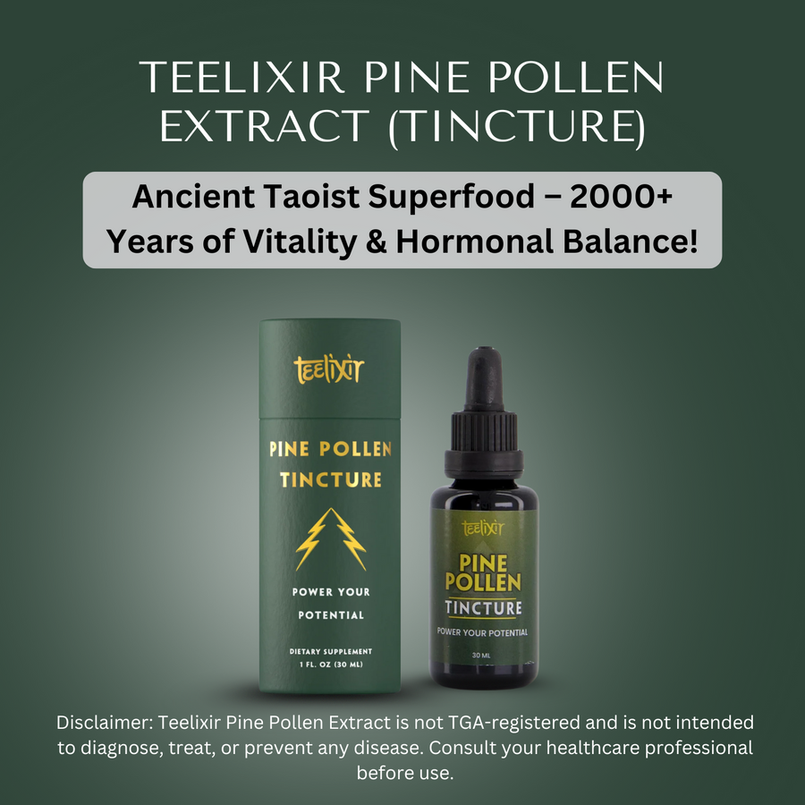 Pine Pollen Tincture 30ml – Liquid Extract for Vitality & Hormonal Support